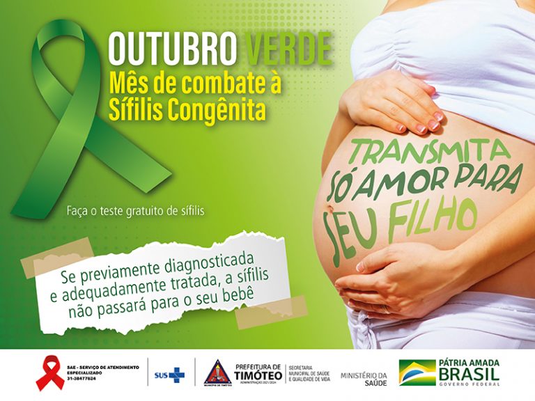 Saúde De Timóteo Promove Campanha De Conscientização Sobre A Sífilis